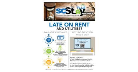 SC Stay Plus - Covid-19 Housing Assistance Now Open (05/18/2021) - What ...