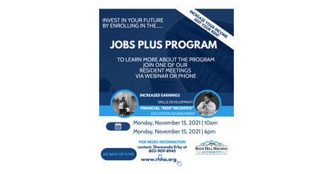 Jobs Plus Program - Informational Meeting (11/15/2021) - What's New ...